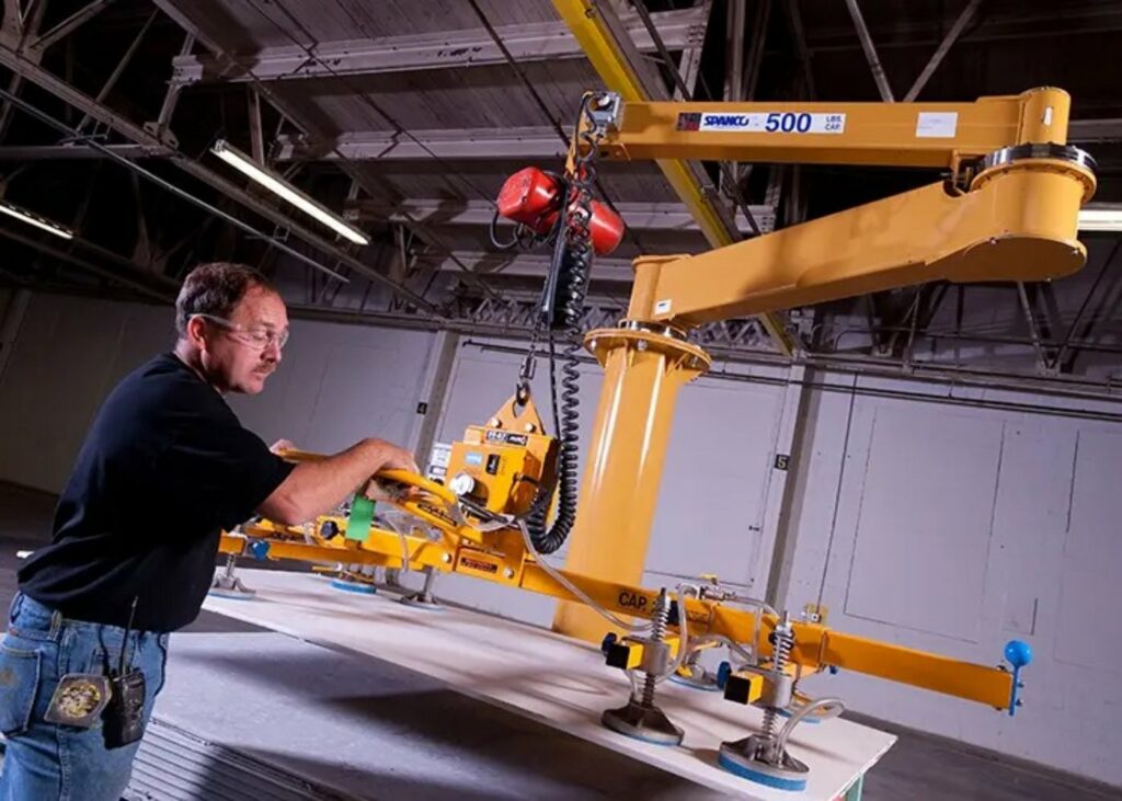 Freestanding Jib Cranes | Liftsafe Ergonomics Division